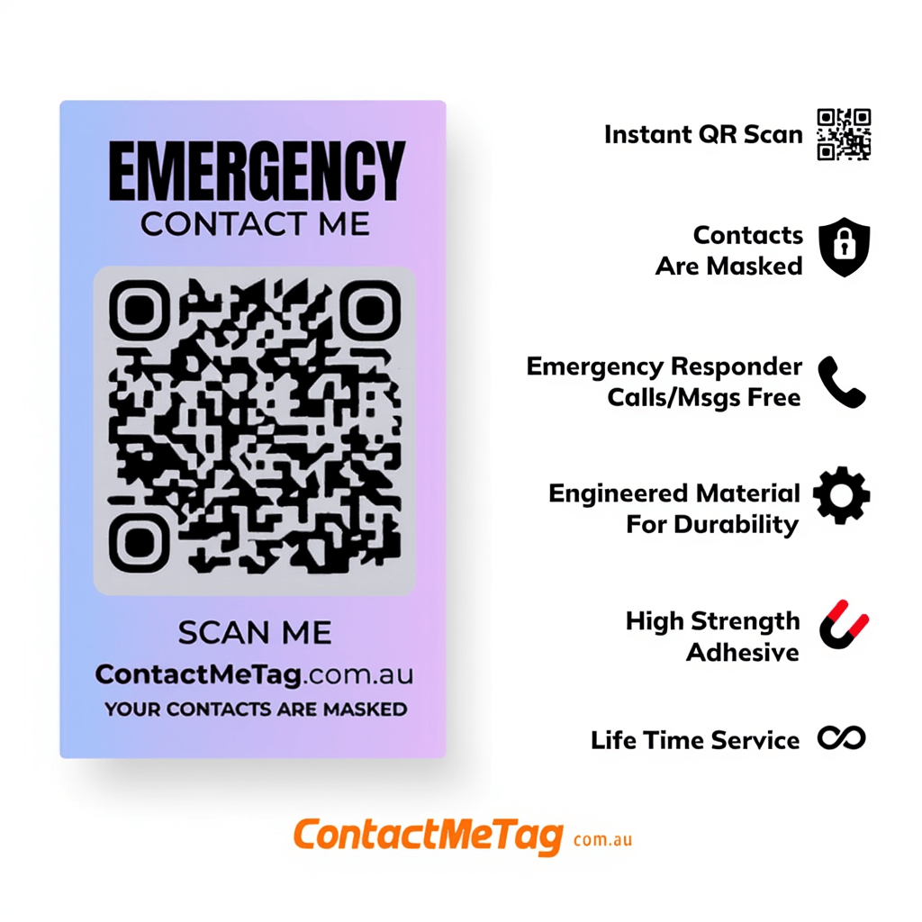 ContactMeTag — Emergency-Ready QR Code Technology